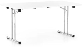 Skládací stůl 160 x 80 cm, bílá