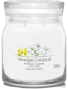 Yankee Candle – Signature svíčka Midnight Jasmine (Půlnoční jasmín) Velikost: střední 368 g
