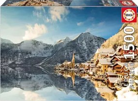 EDUCA Puzzle Zima v Hallstattu / 1500 dílků