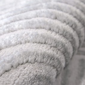 Angel Carpet, Kusový koberec Zafiro 19 Grey, 160x230, šedá, kancelář