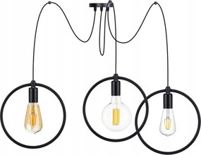 závěsné stropní svítidlo Zwis Edison Loft E27 Pavouk