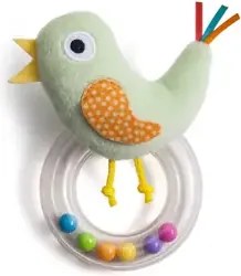 Taf Toys Chrastítko ptáček / od 0 měsíců