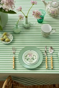 Pip Studio Lily &amp; Lotus talířek Ø12cm, zelený (talíř tenkostěnného porcelánu)