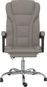 vidaXL Polohovací kancelářská židle textil [349693] Barva: Tmavě šedá