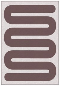 GDmats koberce Designový kusový koberec Snake od Jindřicha Lípy - 140x200 cm
