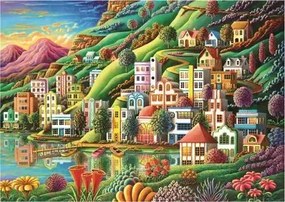 EDUCA Puzzle Skrytý přístav / 500 dílků / od 11 let