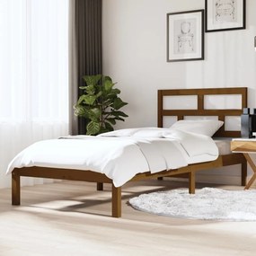 vidaXL Rám postele masivní dřevo 90 x 190 cm Single [3101185] Barva: Přírodní