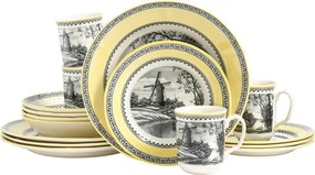 XXXLutz KOMBINOVANÁ SOUPRAVA Windmühle Gelb 16dílné Creatable - Online Only nádobí - 007768064401