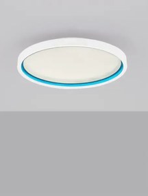 Moderní stropní svítidlo Chet RGB 39 s dálkovým ovládáním