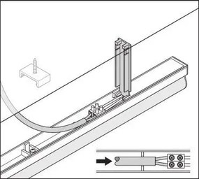 LED svítidlo LEDVANCE Linear Compact Batten 1500mm 25W/4000K neutrální bílá