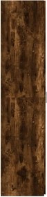 Skříň highboard kouřový dub 40 x 42,5 x 185 cm kompozitní dřevo 3281403