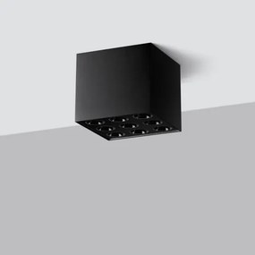 Stropní LED svítidlo SOLLUX OZZY černé 16W SL.1211
