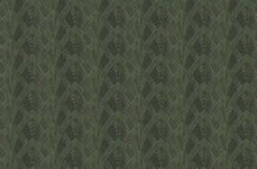 Luxusní zelená geometrická vliesová tapeta na zeď, GF62097, Gianfranco Ferre´Home N.3, Emiliana Parati