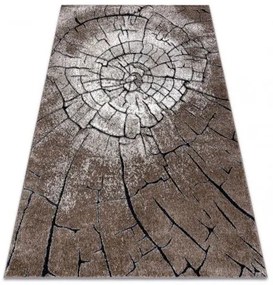 Moderní koberec COZY 8875 Wood, kmen stromu Strukturální, dvě úro velikost 160x220 cm | krásné koberce cz