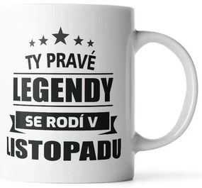 Sablio Hrnek Ty pravé legendy se rodí v listopadu - 330 ml - standard