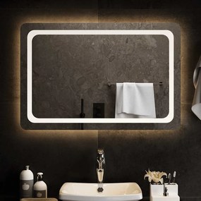 Koupelnové zrcadlo s LED osvětlením 90x60 cm 151790