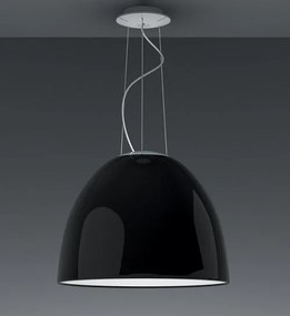 Artemide Designové závěsné svítidlo Nur Gloss Ø 55cm, 1 x E27 Barva: Černá