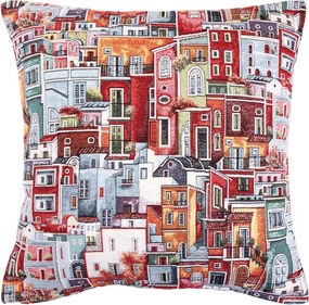 SCANquilt povlak SOFAS manarola pestrá 45 x 45 cm