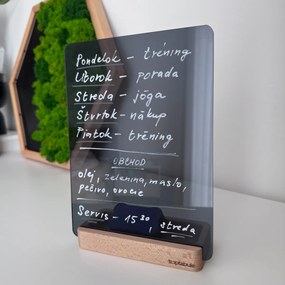 Toptabule.sk  Organizér – stolní popisovací tabule na poznámky