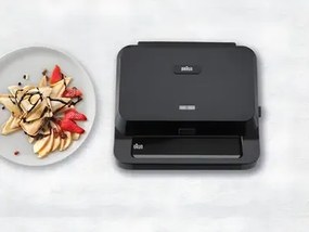 Braun Snack Maker 5 SM5000 černá / Sendvičovač / 800 W / vyjímatelné d
