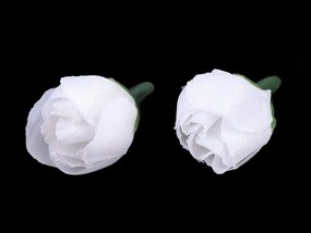 Umělý květ růže Ø20 mm balení 30 kusů - 8 (16) krémová