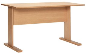 Pracovní stůl s deskou v dubovém dekoru 70x140 cm Forma – Hübsch