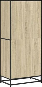 Knihovna dub sonoma 60 x 35 x 139 cm kompozitní dřevo 3300841
