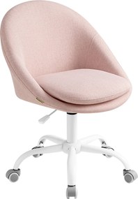 XXXLutz OTOČNÁ ŽIDLE, perkál, růžová - Online Only kancelářské židle - 002543066301