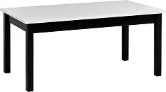 Nábytkáři ORFA LEONA 1 (LAWA 1) - konferenční stolek - lamino bílá (bílá borovice andersen) / nohy černá - kolekce &quot;DRE&quot; (K150-E)