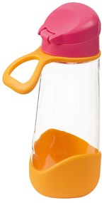 Sport lahev na pití 600 ml- růžová/oranžová