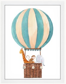 Zarámovaný digitální tisk Balloon