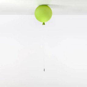 Skleněná svítidla Memory připomínající nafukovací balónky Barva: Zelená, Průměr: 250 mm, Sklo: Matné