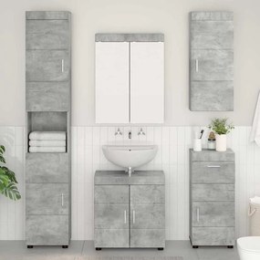 Sada koupelnového nábytku TULUM 5 ks Betonově šedá 3398057
