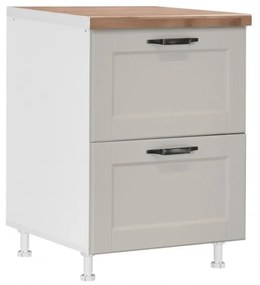 Spodní skříňka D60 2F PL-BOX CONTEMPO - písek