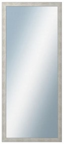 DANTIK - Zarámované zrcadlo - rozměr s rámem cca 60x140 cm z lišty ANDRÉ velká stříbrná (3157)