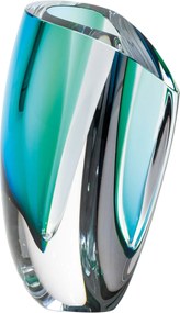 Váza Mirage 31 cm zeleno-modrá