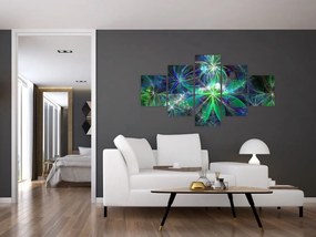 Obraz - Abstraktní geometrické tvary (125x70 cm)