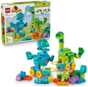 Lego duplo 10451 3 v 1: dinosauři na kolečkách 5702017816647