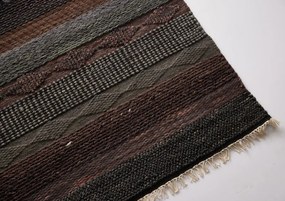 Diamond Carpets koberce Ručně vázaný kusový koberec Black Melange DE 2006 Multi Colour - 240x300 cm