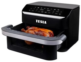 TESLA Electronics AirCook- Multif. duální dig. horkovzd. fritéza 10 l 2400W/230V
