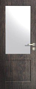 Interiérové dveře vasco doors LISBONA model 7 Průchozí rozměr: 70 x 197 cm, Orientace dveří: Levé dveře, Dekor: Dub přírodní
