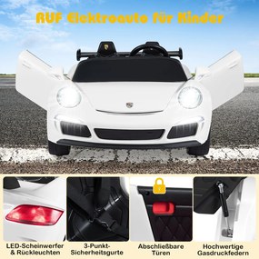 Costway Licencované dětské elektrické autíčko RUF 24 V bateriové elektrické