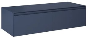 LOTOSAN Akra skříňka s deskou SLIM 120cm, ocean matná AQ LN8949