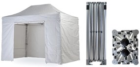 Nůžkový párty stan 3x4,5 m TENTino BIG HEXAGON Barva opláštění: 1A - BÍLÁ