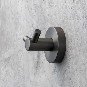 Sapho Sapho, X-ROUND GUN METAL háček 30mm, zbraň metal, XR212GM