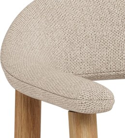 ACTONA Designová barová stolička ADDI písková