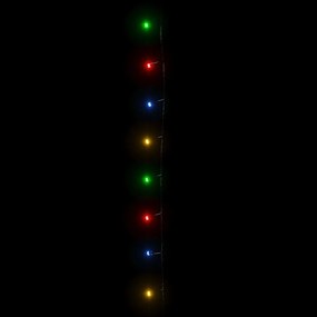 Světelný řetěz se 400 LED vícebarevný 40 m 8 světelných efektů 328827