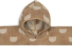 Jollein Jacquard Teddy Bear / Osuška pončo / froté / 62×65 cm
