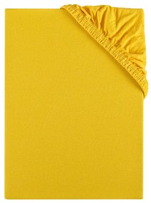 Prostěradlo světle žluté jersey EMI: Dětské prostěradlo 60x120