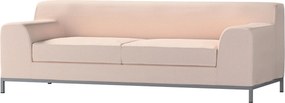 Potah na pohovku IKEA Kramfors 3-místná barva růžová látka pletený vzor